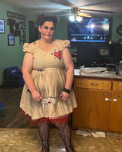 Voodoo Doll Costume Plus Size