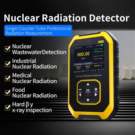 Nuclear Radiation Detector Counter Radiation Tester Xγβ Ray Real Time Monitoring Radiation Dose