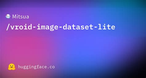 Mitsua Vroid Image Dataset Lite Datasets At Hugging Face