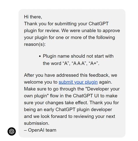A And A Plugins Are Not Approved Anymore Finally Plugins Actions Builders Openai