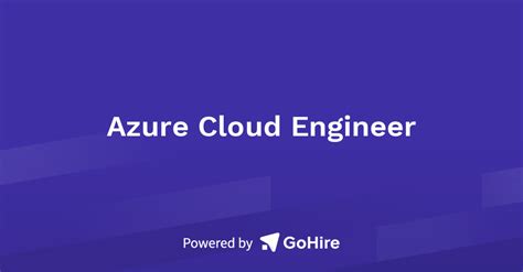 Azure Cloud Engineer At N Consulting Ltd Jobs At N Consulting Ltd