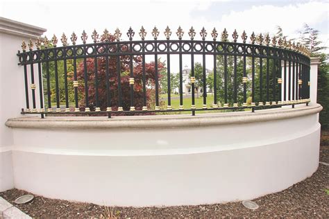 Classical Gates And Railings Enhance Your Entrance