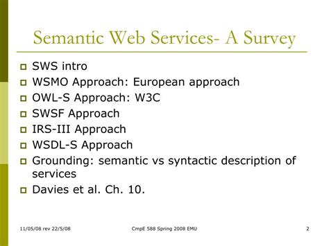 Ppt Semantic Web Services Powerpoint Presentation Free Download Id5126326