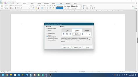 How To Make All Libreoffice Apps Look Like Microsoft Office Tabbed