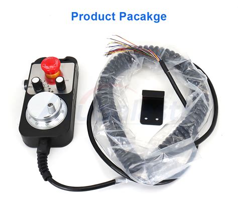 Cnc Pulse Generator 4 6axis Mpg Pendant Handwheel 5v For Fagor Gsk Si Wavetopsign