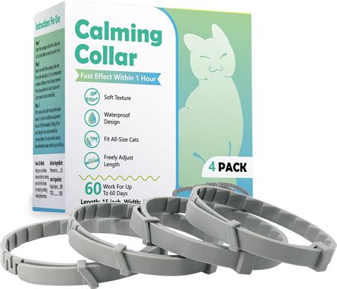 Cat Calming Collar 4 Pack Calming Collar For Cats