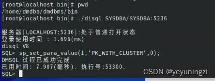 达梦数据库执行sql语句时报错表xxx中不能同时包含聚集KEY和大字段 CSDN博客