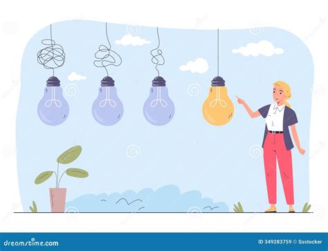 Simplify Difficult Project Woman Manager Simplificate Complex Tasks Business Mind Process