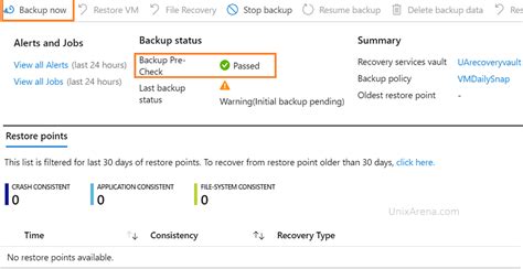 How To Enable Azure Native Backup For Linux And Windows Vm Unixarena