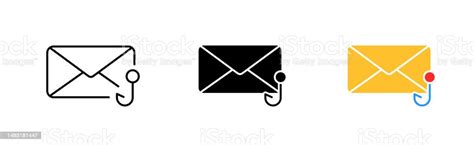 고정 된 이메일 아이콘을 설정합니다 메시지 텍스트 이메일 편지 봉투 첨부 문서 목록 인터넷 서신 보낸 사람 정보 통신 개념입니다 다른 스타일의 벡터 선 아이콘 개념에 대한