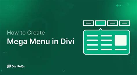 How To Create Mega Menu In Divi Divifaqs