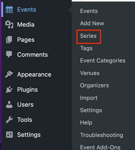 Event Series Knowledgebase