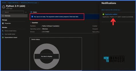 Create And Deploy Python Application With Intune Enterprise App Catalog App Htmd Blog