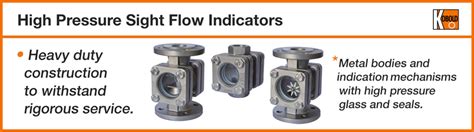 All About Flow Indicators Kobold Usa