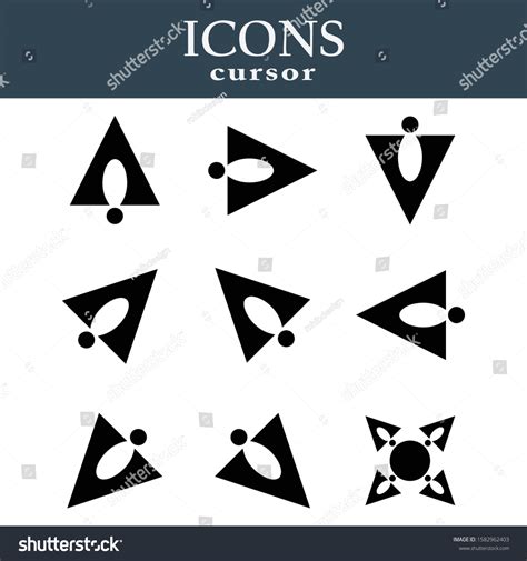 Computer Mouse Click Cursor Gray Arrow Stock Vector Royalty Free 1582962403 Shutterstock