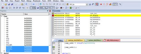 Hardfault During Sram Code Execution Stmicroelectronics Community