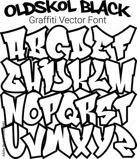 Graffiti Alphabet A Z Fonts