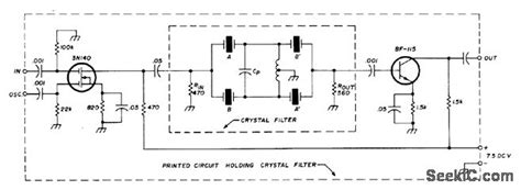 Fourcrystalfilter Filtercircuit Basiccircuit Circuit Diagram