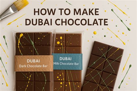 How To Make Dubai Chocolate At Home Dubai Chocolate Recipe