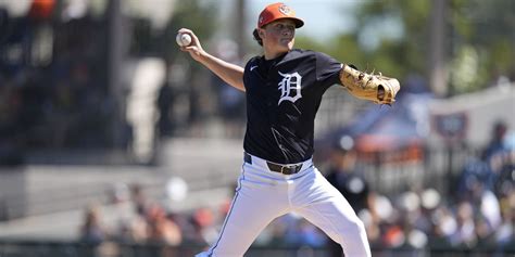 Reese Olson Making Tigers Rotation Bid In Spring Training