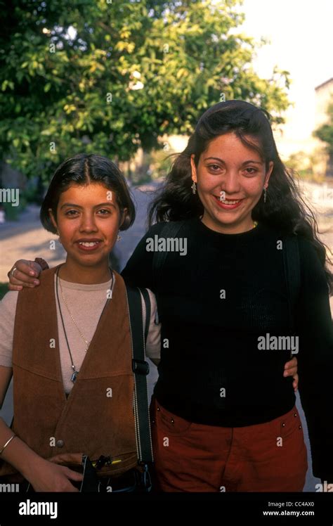 2 Two Mexicans Mexican People Girls Females In Plaza Tapatia
