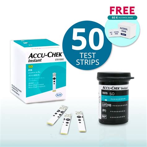 Accu Chek Instant Test Strips 25pcs 50pcs Shopee Malaysia