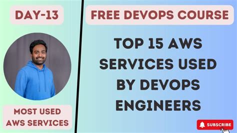 Day 13 Top 15 Aws Services That Every Devops Engineers Should Learn