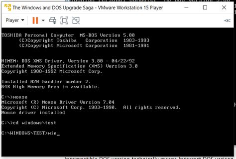 Windows Alpha Only Can Run On MS DOS 3 0 And Earlier Is Kind Of Wrong