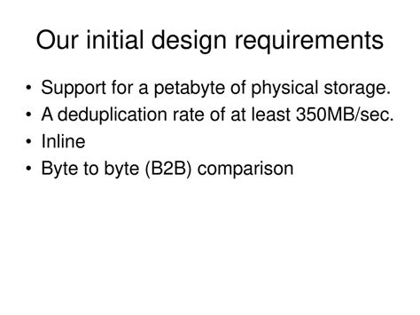 similarity based deduplication ppt download