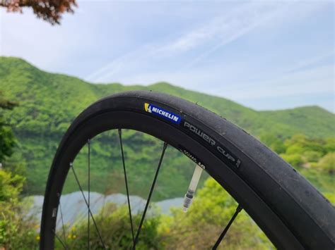 미쉐린 파워컵 로드자전거 타이어 ③ 훈련코스 And 체험후기 네이버 블로그