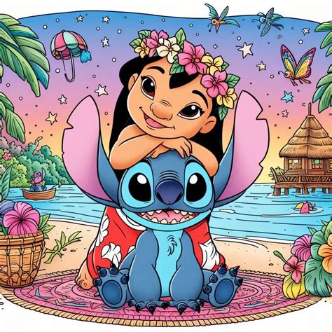 Stitch Kleurplaat Schattig Kleurplaten Kind In 2024 Stitch Drawing