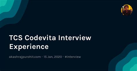Tcs Codevita Interview Experience