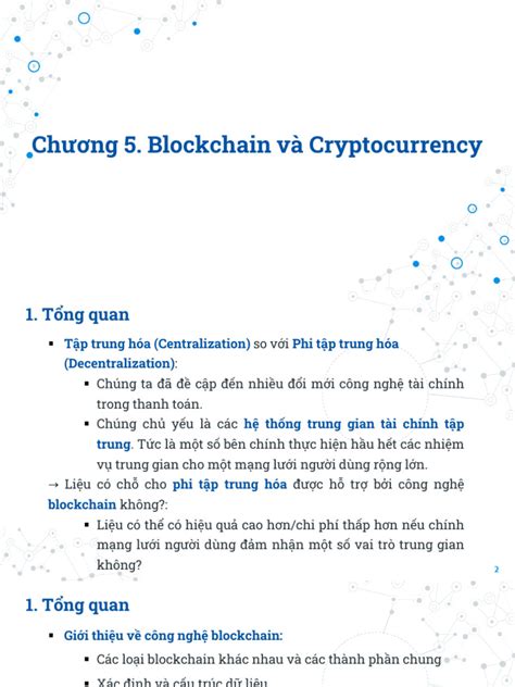 Chương 5 Blockchain And Cryptocurrency Pdf