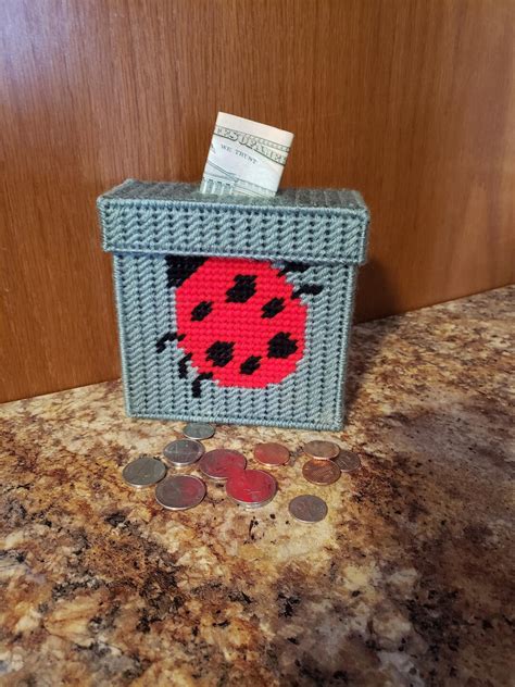 Ladybug Piggy Bank Etsy