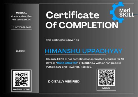 Himanshu Uppadhyay On Linkedin Dataanalyst Internship Dataanalysis Careerdevelopment