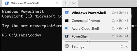 Defaulting Windows Terminal To Powershell 7x Core Cody Hosterman