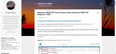 Salesforce Rest Api How To Expose Apex Classes As Rest Api Endpoint Post