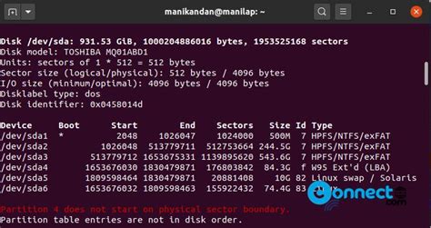 How To Check The Hard Disk Partition On Ubuntu CONNECTwww