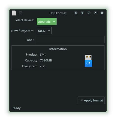 Usb Or Removable Media Formatting In Linux Cubiclenates Techpad