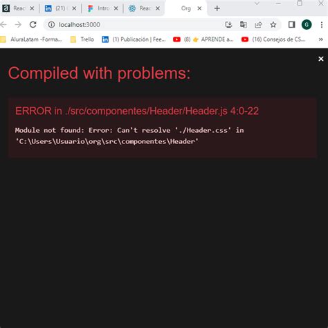 Duda Nuestro Primer Componente React Desarrollando Con Javascript Alura Latam Cursos