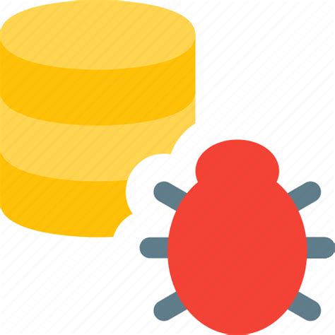 database bug virus storage icon download on iconfinder