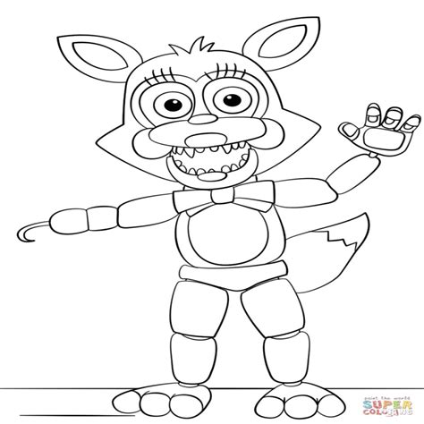 Chica Coloring Pages At Getdrawings Free Download