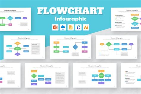 Flowchart Infographic Templates Mighty Slide