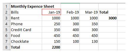 How To Copy AUTO SUM Formulas In Other Cells Statssy Com