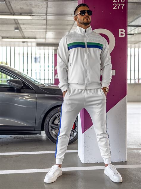 Chándal Para Hombre Blanco Bolf 3a166a Blanco