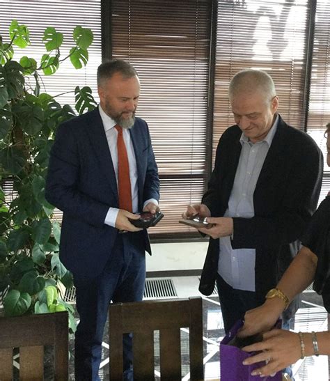 შეხვედრა ნორვეგიის თავდაცვის ატაშესთან ვეტერანების საქმეთა სახელმწიფო