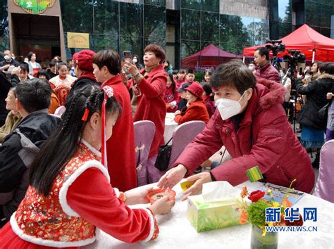 组图丨浓情拗九 童心送暖 新华网