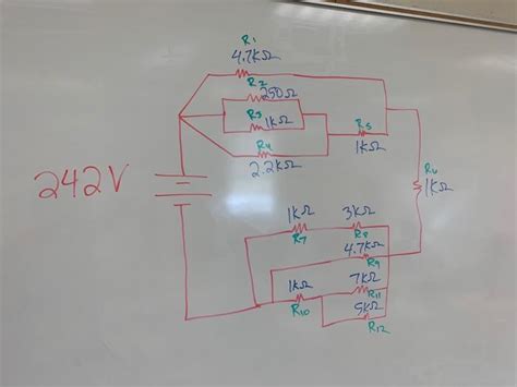 Solved What Would Be The Resistors Values Powers Voltages