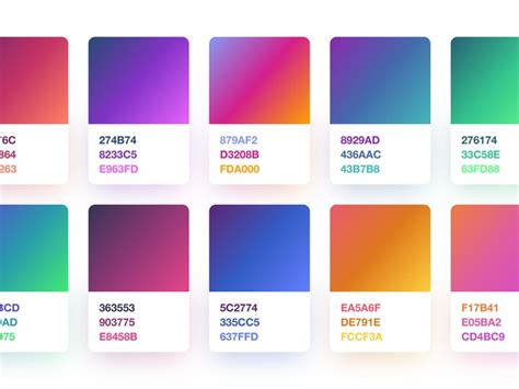 3 Step Gradients [freebie] Color Design Inspiration Color Palette