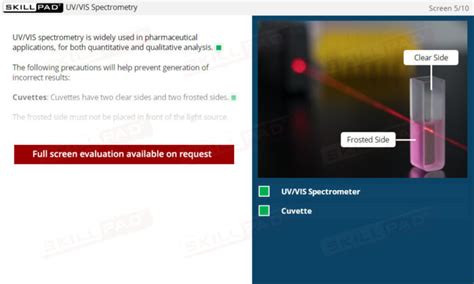 Instrumentation Error Prevention Skillpad Digital Learning For Life Sciences